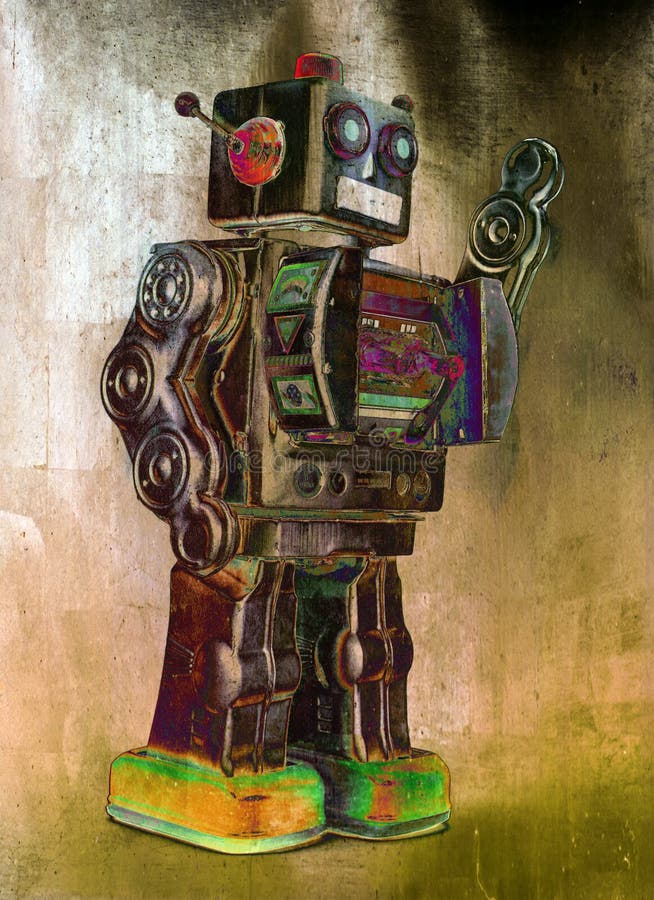 Robot Goodbye Stock Illustrations – 107 Robot Goodbye Stock ...