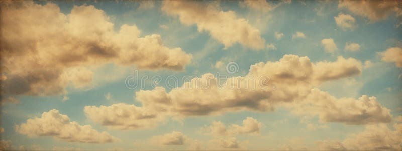 Retro Sky Pattern on Old Paper Stock Illustration - Illustration of ... Retro Sky Pattern on Old Paper Stock Illustration - Illustration of ...