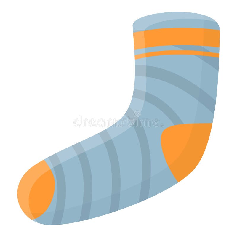 Retro Sock Icon, Cartoon Style Stock Vector - Illustration of christmas ...