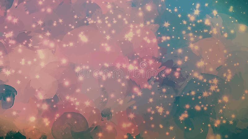 Retro Sparkle Brush Strokes Background. Vector Version Stock Vector ...