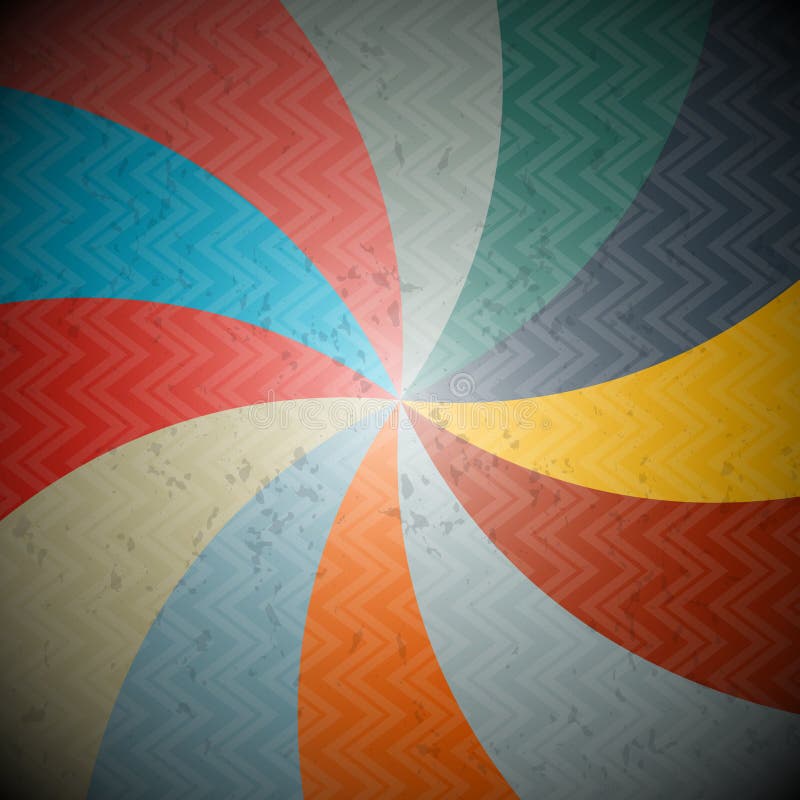 Retro spiral frame stock illustration. Illustration of banner - 12011035