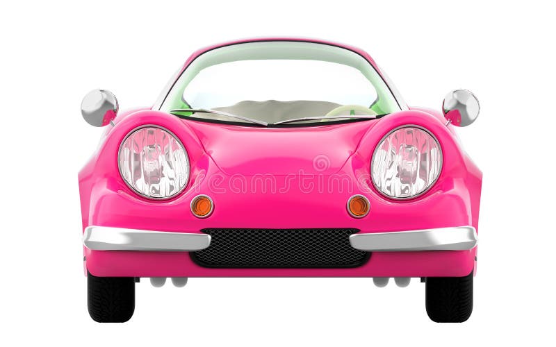 Front View Pink Car Stock Illustrations – 611 Front View Pink Car Stock ...