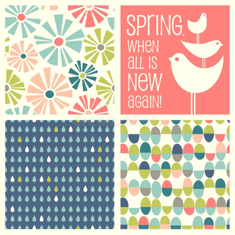 Spring Designs Stock Illustrations – 46,207 Spring Designs Stock ...