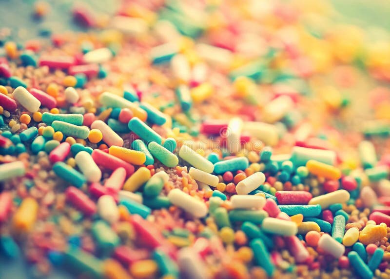 Retro Sprinkle Pattern Background a Vintage Confetti Texture for Design ...