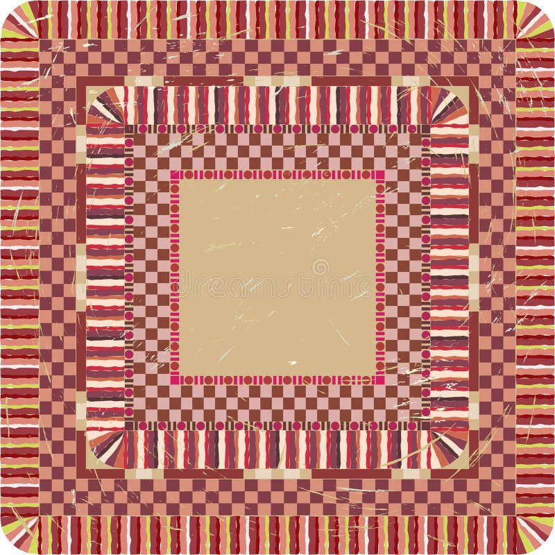 Retro square wallpaper stock vector. Illustration of paper - 23305537