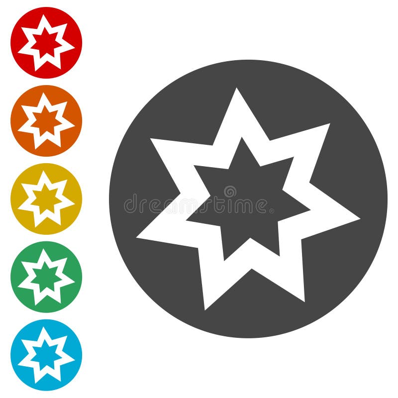 Retro Stars Icons 50s Stock Illustrations – 12 Retro Stars Icons 50s ...