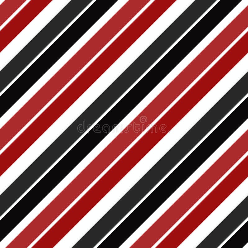 Retro Stripe Pattern with Navy Red and Black Parallel Stripe. Vector ...