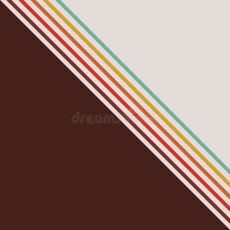 Retro and Striped Background Design Stock Vector - Illustration of ...