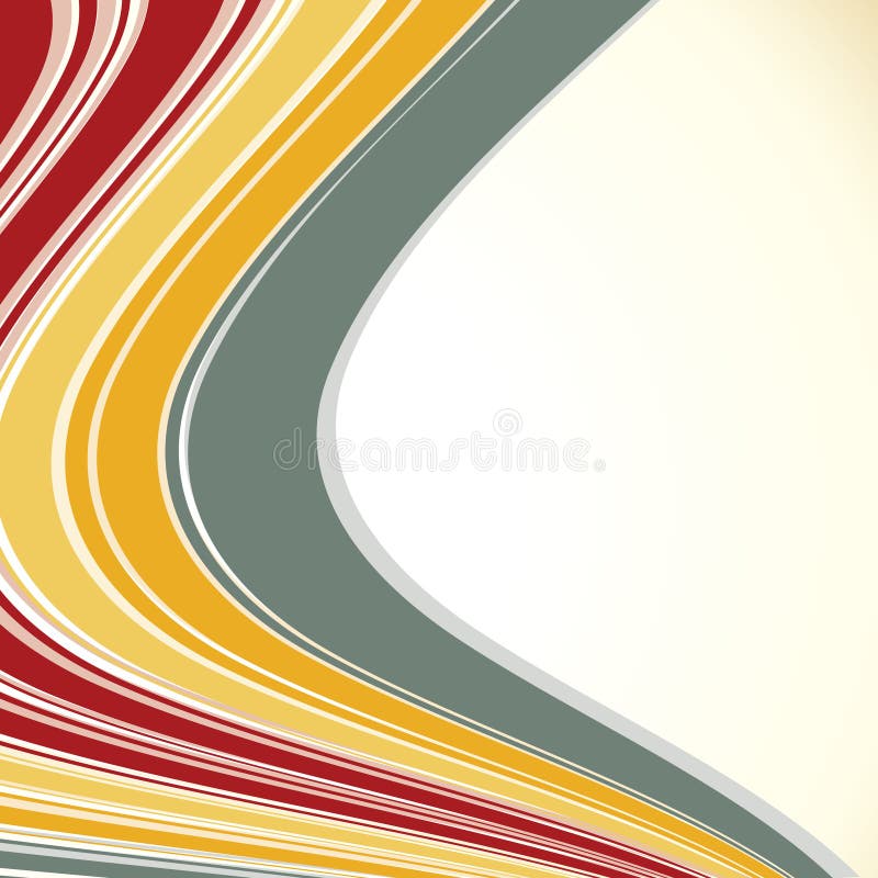 Retro striped card stock vector. Illustration of pattern - 11581208