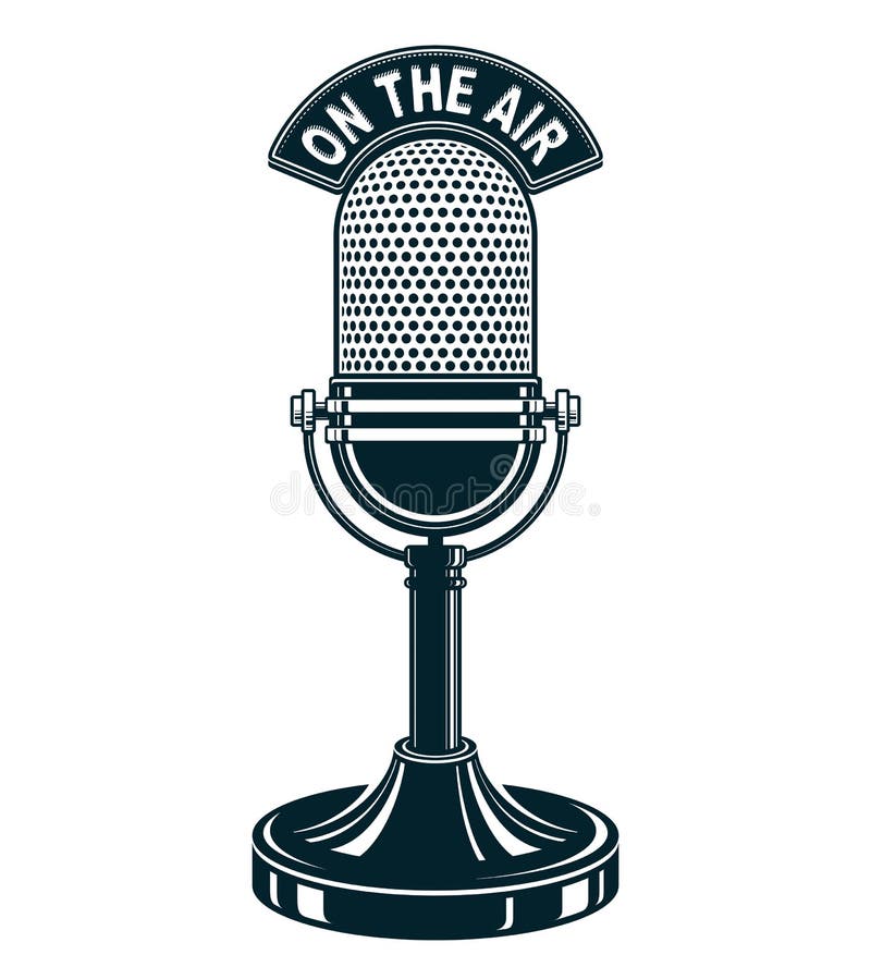 Radio Microphone Vector