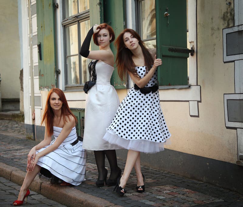 Retro style stock photo. Image of caucasian, people, retro - 24507058