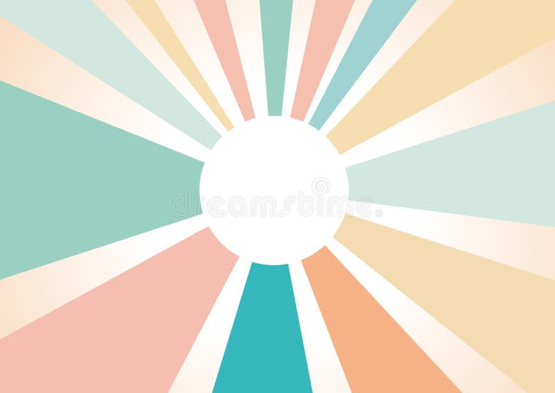 Colorful Rays Vector Illustration Backgound Stock Vector - Illustration ...