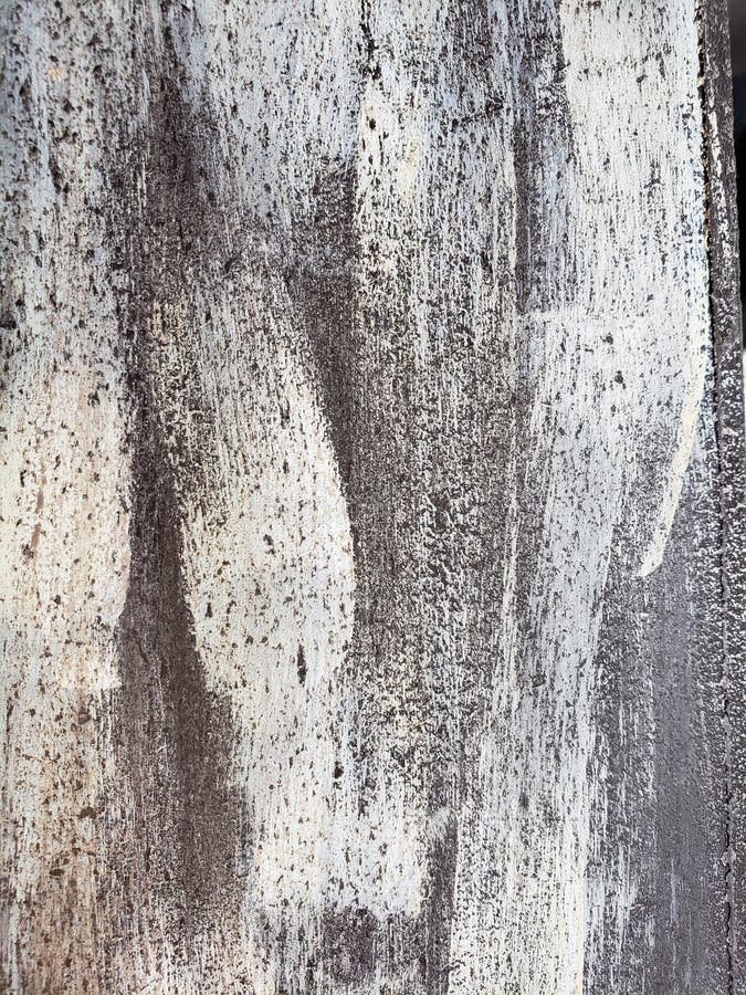 Wood Surface with Random Strokes of Grey and White Paint, Background ...