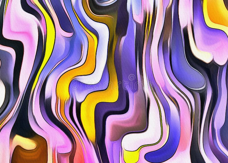 Retro style flows stock illustration. Illustration of movement - 87632405