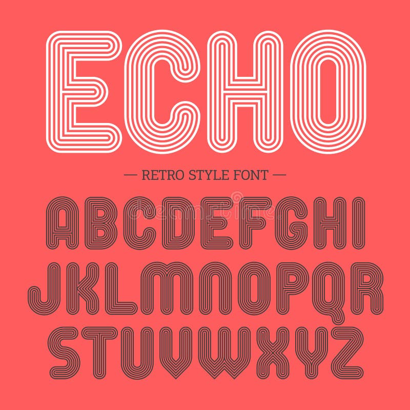 Retro Style Arcade Games Font Stock Vector - Illustration of geometric ... Retro Style Arcade Games Font Stock Vector - Illustration of geometric ...