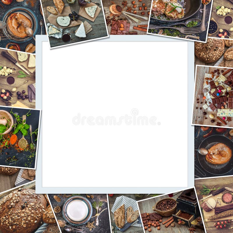 Retro style food photos stock image. Image of ginger - 54354491