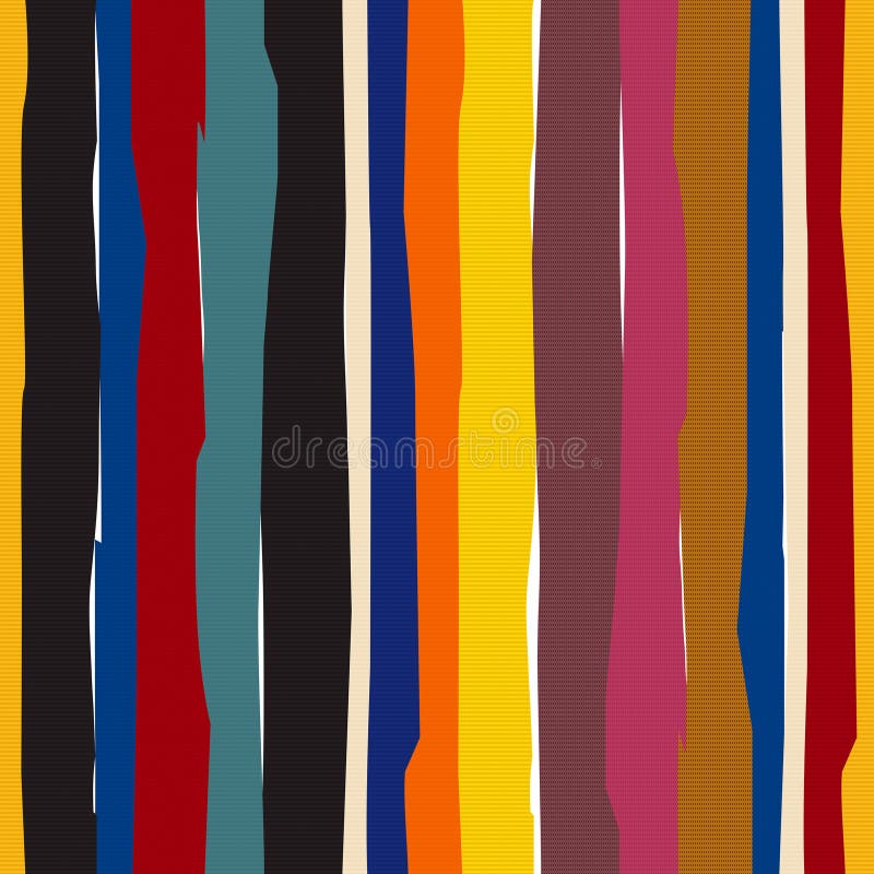 Retro Style Grunge Vertical Stripes Pattern Stock Vector - Illustration ...