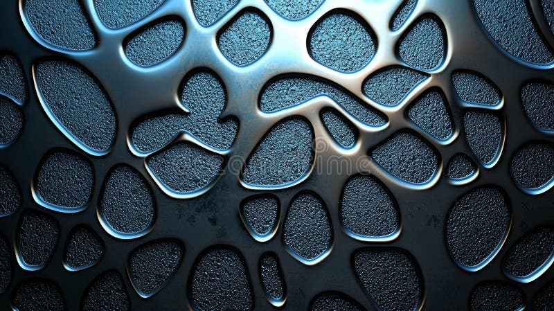 Retro Style Line Wave Wall with Seamless Black Gypsum Interior Stock ...