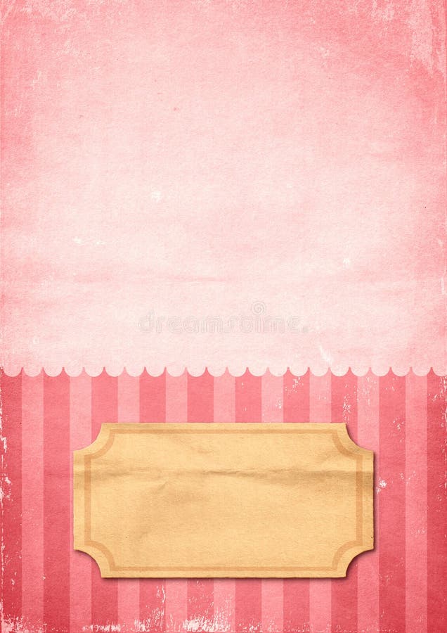 Retro style paper stock photo. Image of poster, banner - 21837382