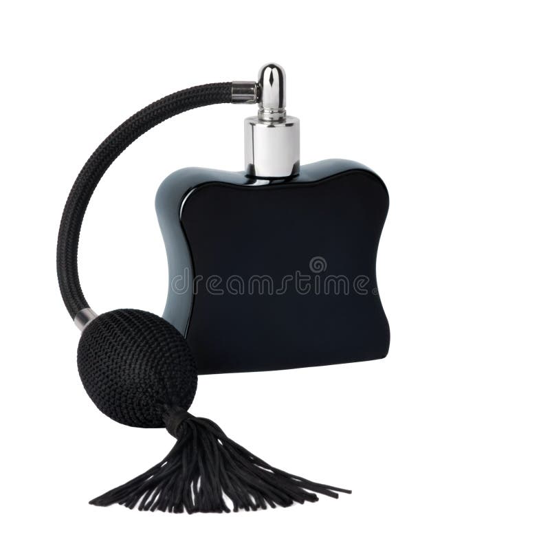 Red perfume bottle stock image. Image of colored, liquid - 10199991