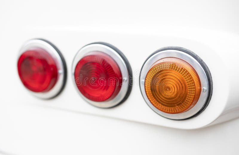 Vintage Turn Signal Indicator Stock Photo - Image of indicator, bulb ...
