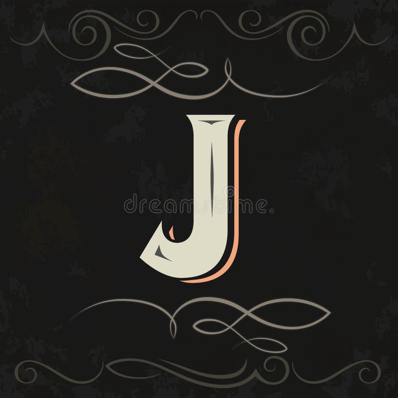 Script Letter J Stock Illustrations – 607 Script Letter J Stock ...