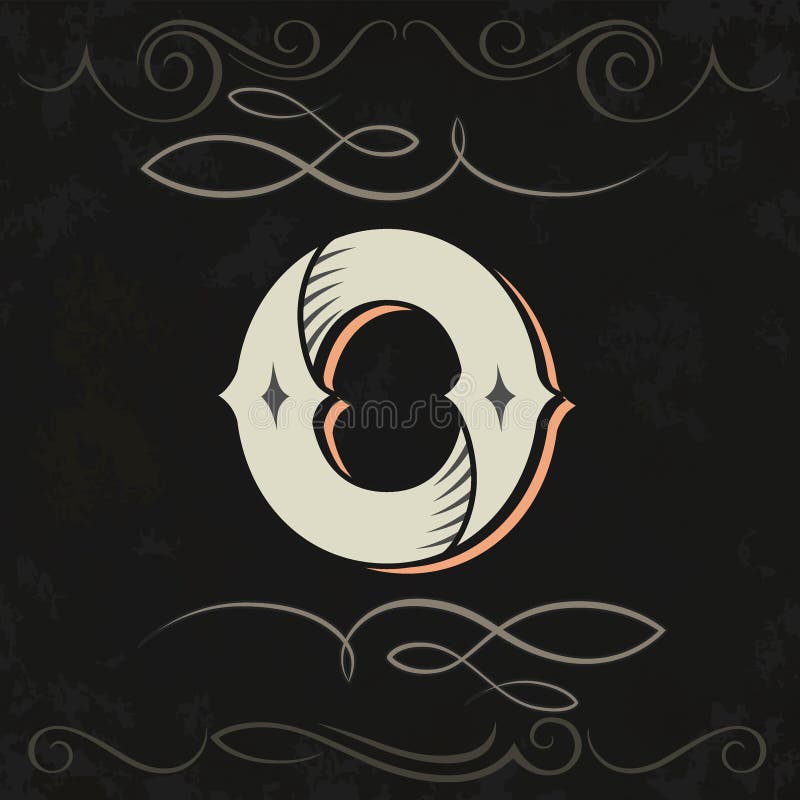 Cursive O Letter Stock Illustrations – 349 Cursive O Letter Stock ...