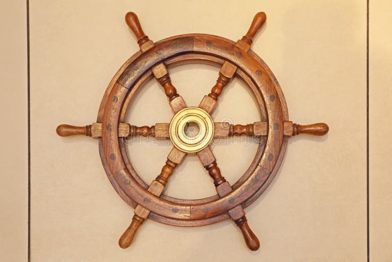 Ship Steering Wheel stock photo. Image of wheel, marine - 131570688