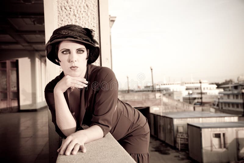 Retro Styled stock image. Image of beauty, outdoors, beautiful - 10618127