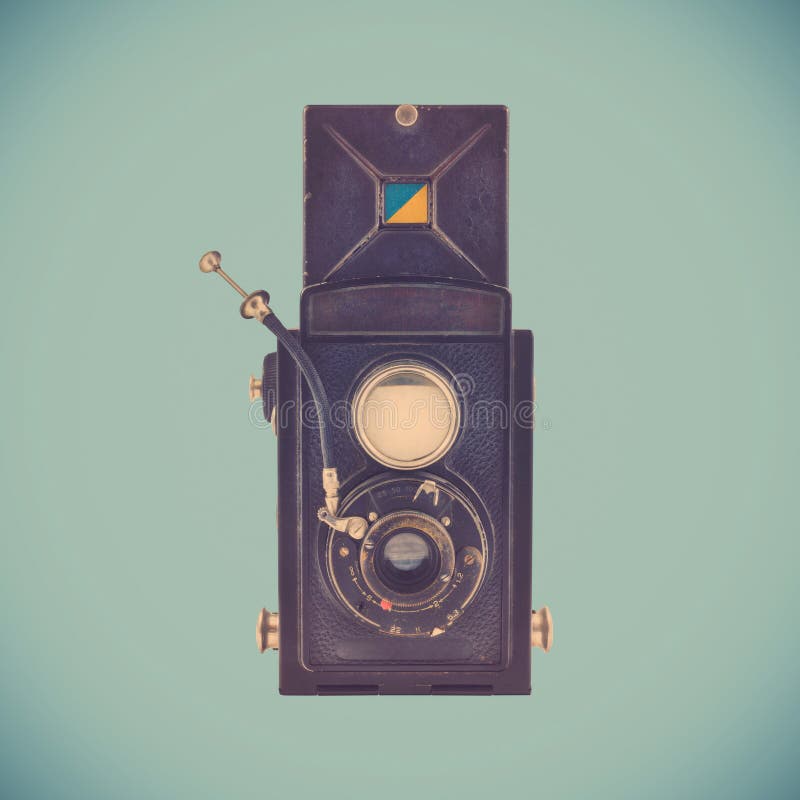 Retro 1932 Ancient Box Camera Stock Photo - Image of school, century ...