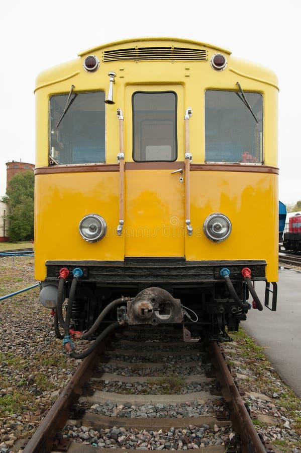 Retro subway train stock photo. Image of transportation - 59263852