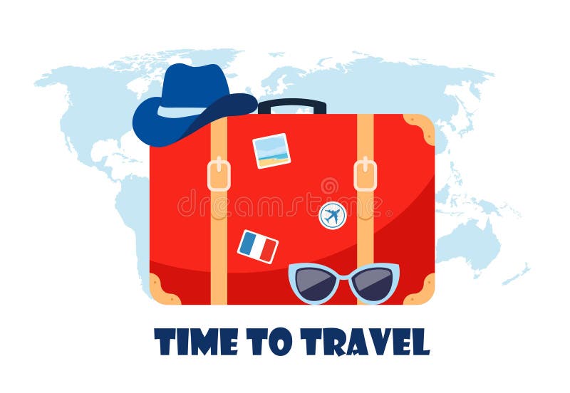 World Travel Map With Airplanes Flight Routes And Pins Marker Vector