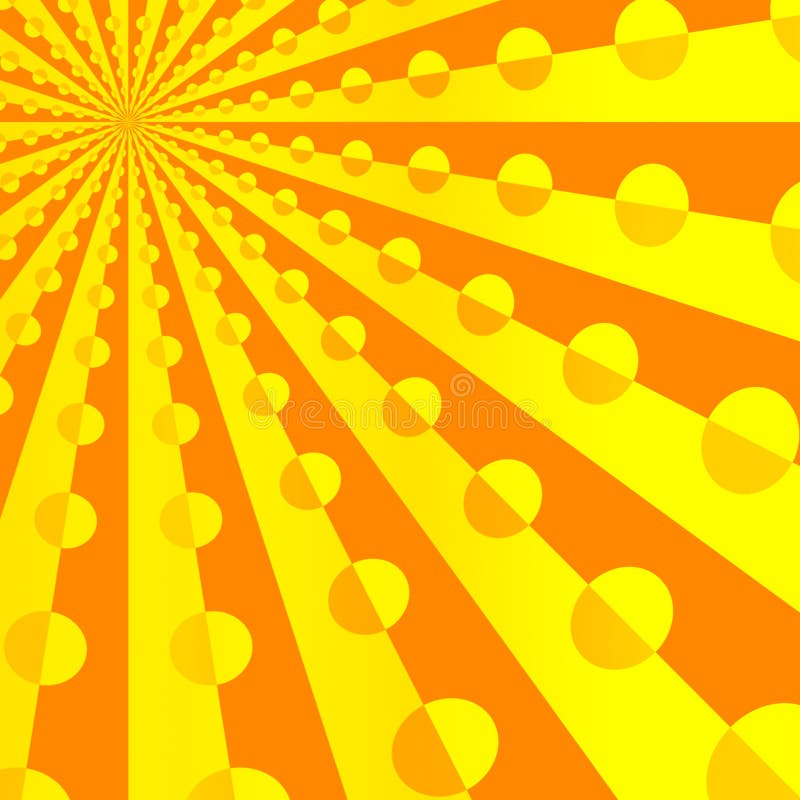 Retro sun stock illustration. Illustration of design - 10033404