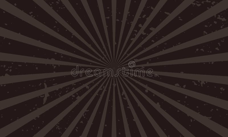 Retro Sun Background. Vintage Rays of the Sun Stock Vector ...