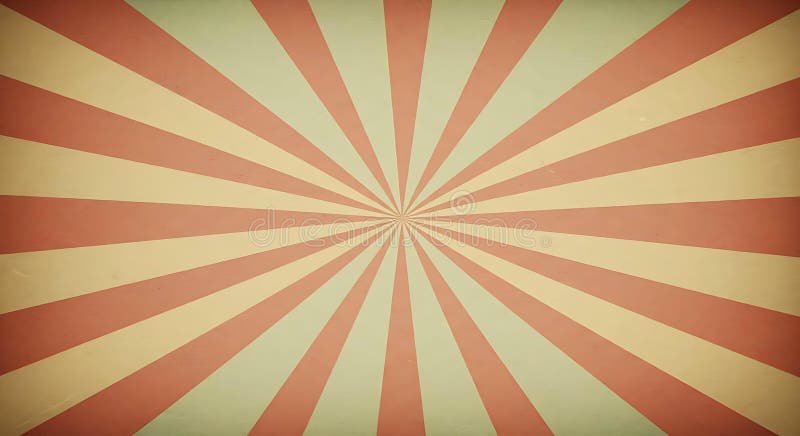 Retro Sunburst Background, Vintage Rays Stock Illustration ...