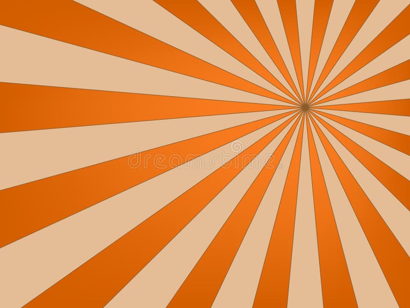 Retro sunburst design stock illustration. Illustration of stripes - 7312434