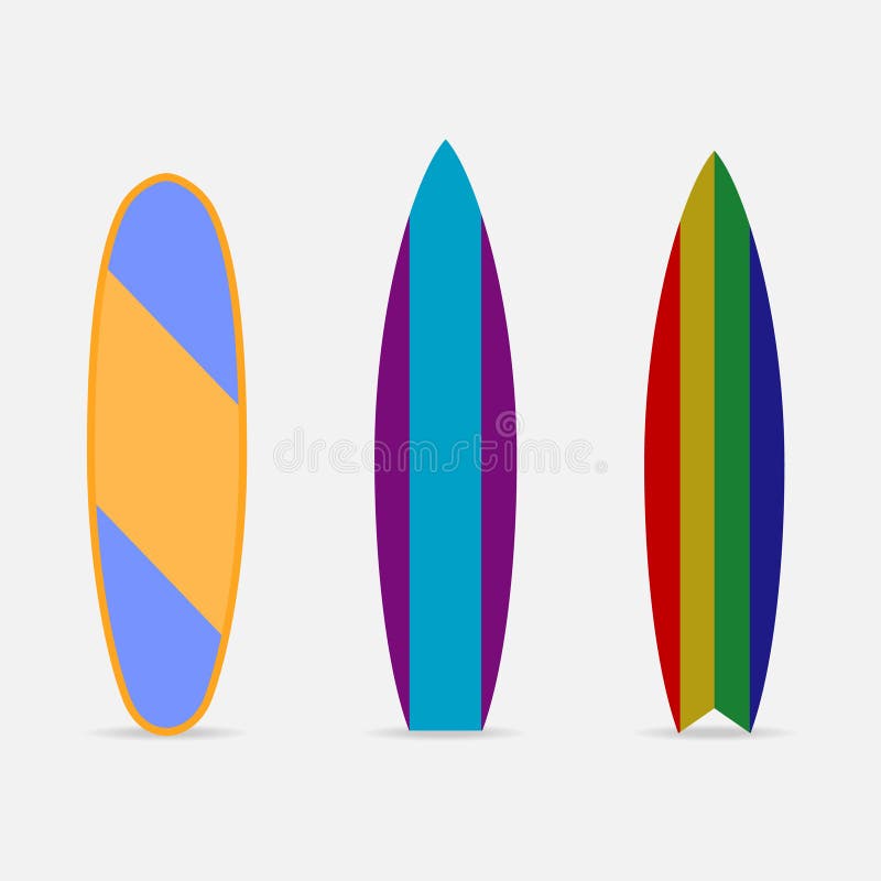 Retro surfboard stock vector. Illustration of recreation - 90477672