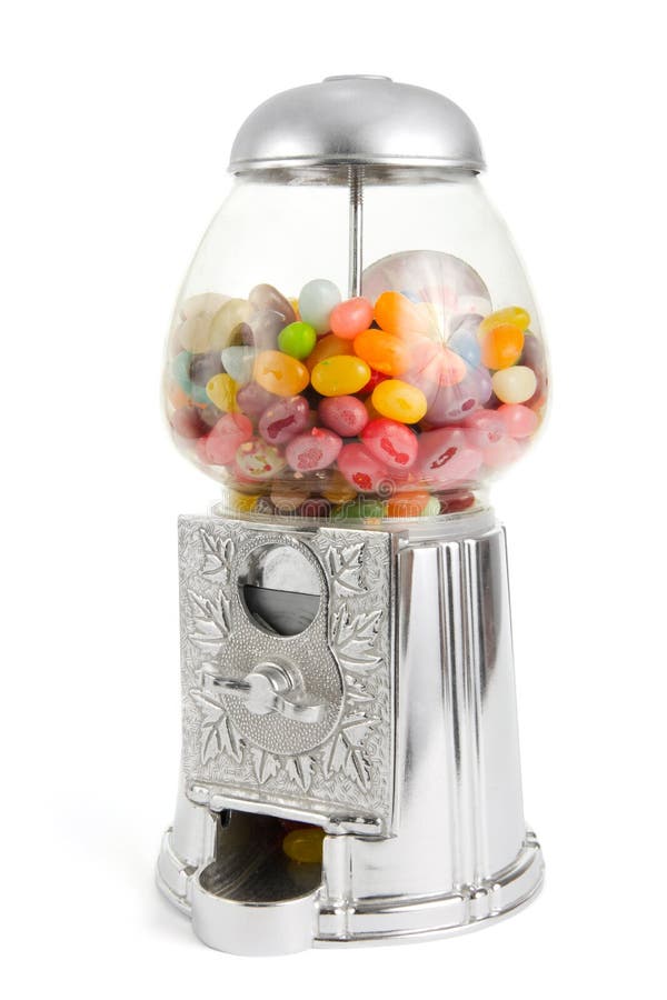 Retro Sweet Vending Machine Stock Photo - Image of vintage, machine ...