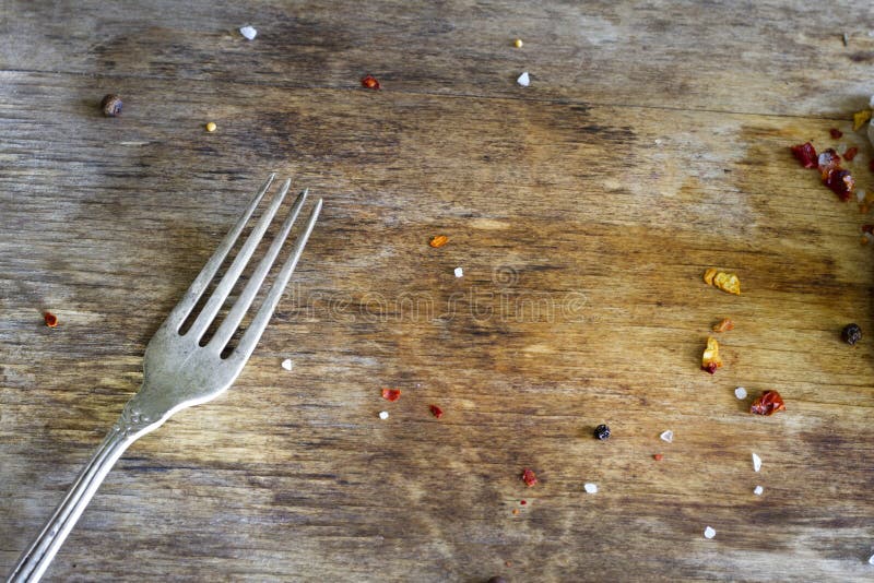 Retro Table in Kitchen Food Abstract Background Stock Photo - Image of ...