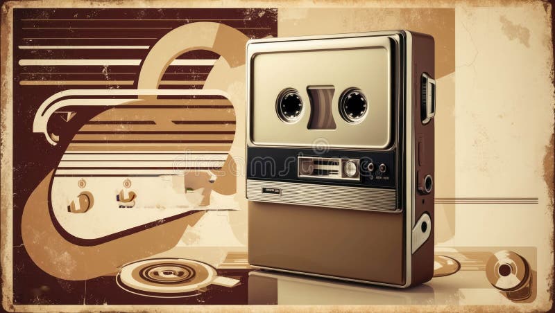 Retro Tape Recorder, Capturing Nostalgia and the Enduring Value of ...