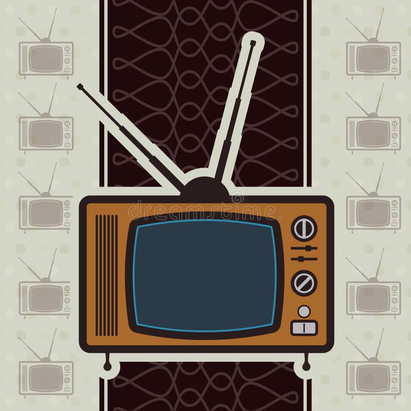 Retro technology design stock vector. Illustration of electric - 63734023