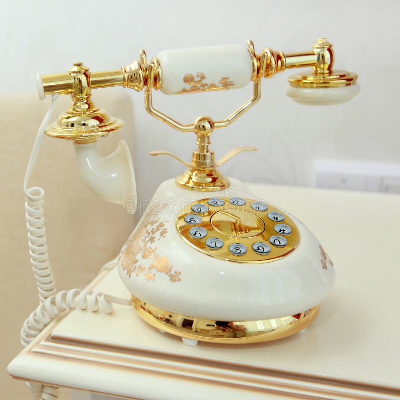 Retro telephone stock photo. Image of dialer, phone, indoors - 10836678