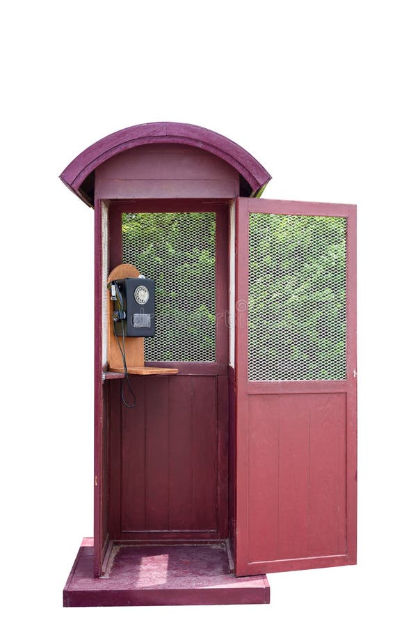 433 Classic Vintage White Phone Booth Stock Photos - Free & Royalty ...