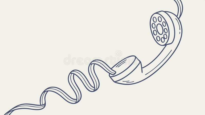 Retro Telephone Receiver, Communication, Nostalgia, Connection, Vector ...