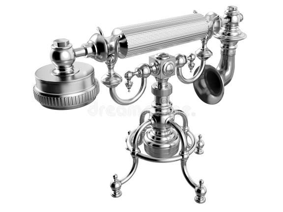 Candlestick Telephone Stock Illustrations – 218 Candlestick Telephone ...