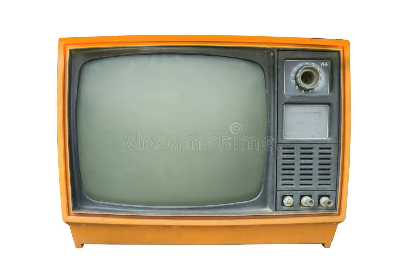 Retro television stock photo. Image of analog, news, design - 88746992