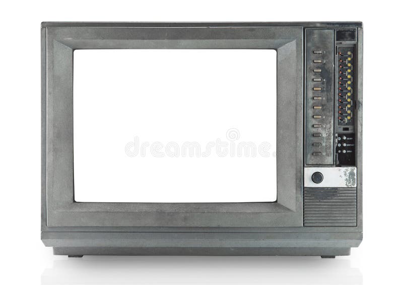 Retro television stock image. Image of screen, monitor - 142045609