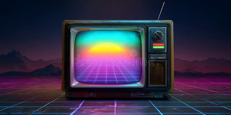 Television 80s Stock Illustrations – 3,604 Television 80s Stock ...
