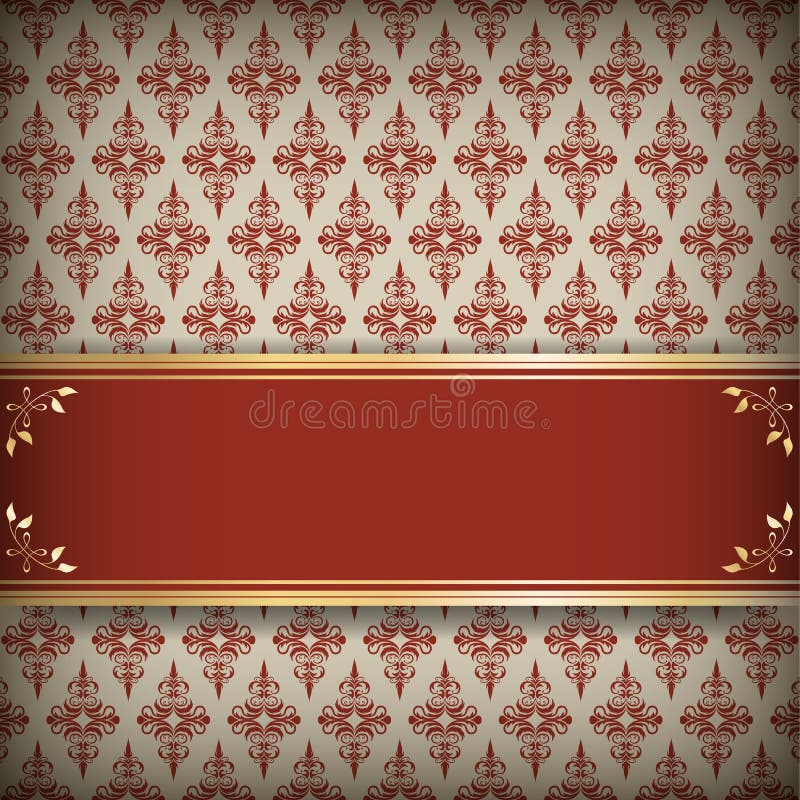 Retro template stock vector. Illustration of classic - 27206045