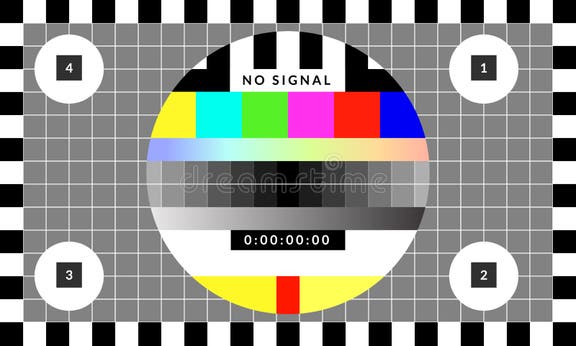 Retro Tv Test Pattern Stock Illustrations – 479 Retro Tv Test Pattern ...
